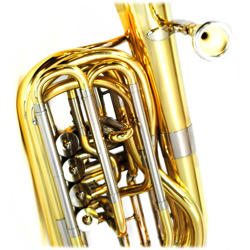 American Heritage 4-Valve Mini F Tuba - Schiller Instruments - Band ...