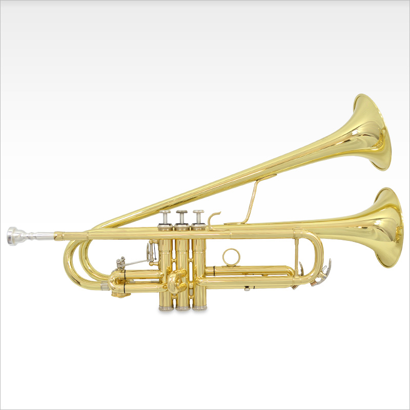 Bandleader Double Bell Trumpet - Schiller Instruments - Band & Orchestral Instruments