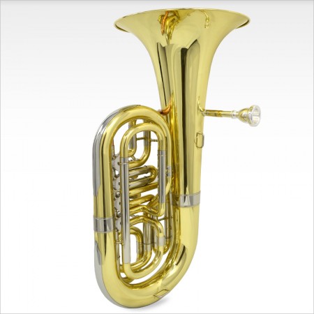 American Heritage 4 Valve Rotary Big Mini Bb Tuba - Schiller ...