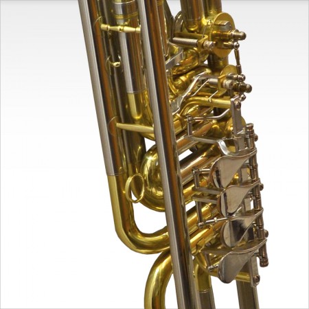 Cimbasso 5 Valve Rotary - Gold Lacquer - Schiller Instruments - Band ...