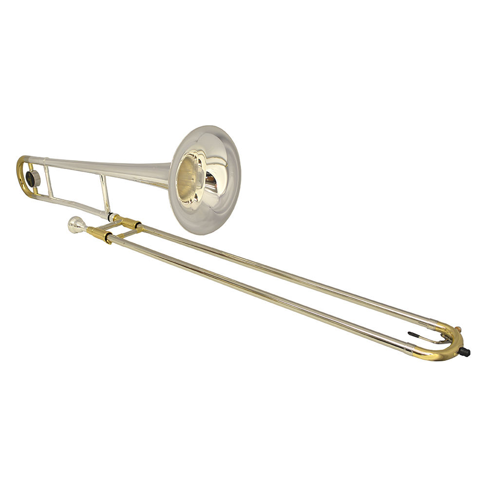 Studio 525 Trombone Silver Plated & Gold - Schiller Instruments - Band ...