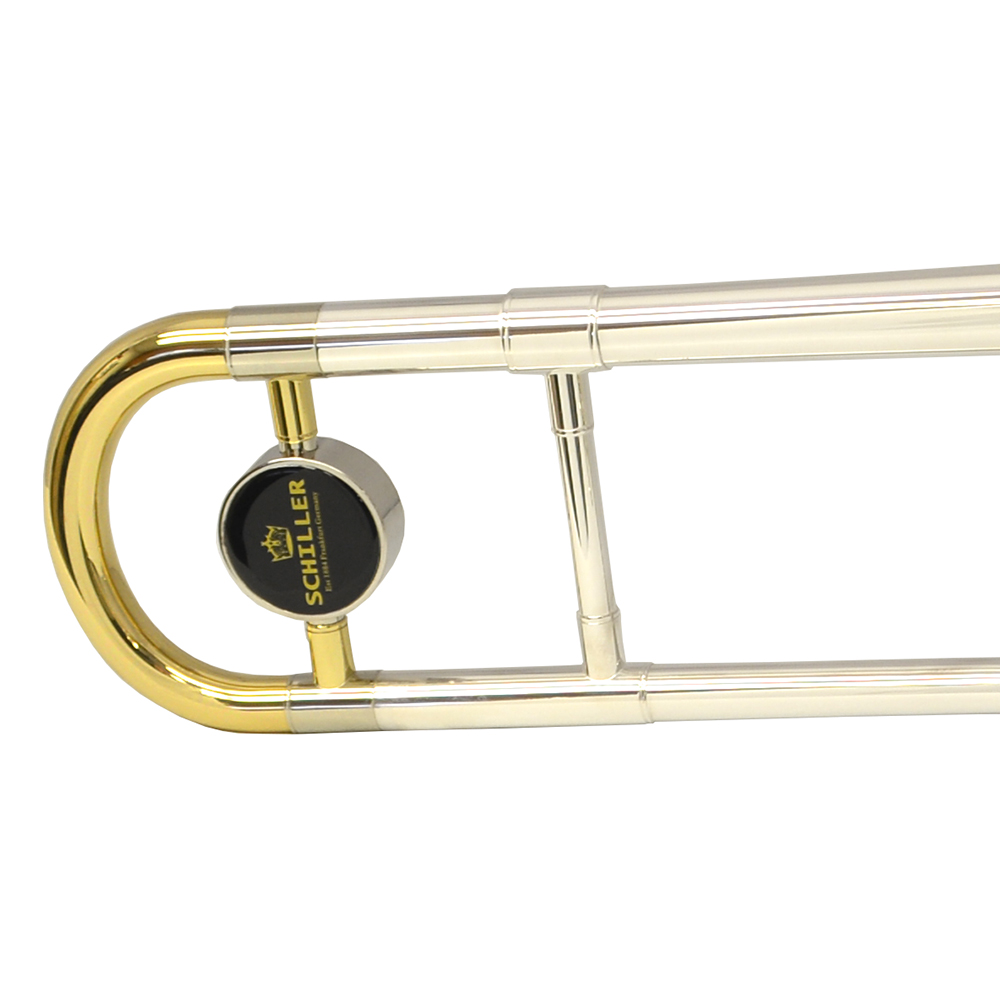 Studio 525 Trombone Silver Plated & Gold - Schiller Instruments - Band ...