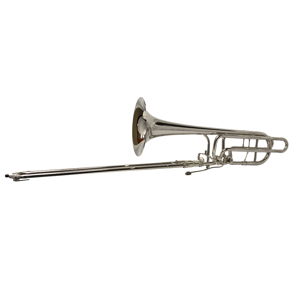 American Heritage Double Rotor Trombone - Nickel Plated - Schiller ...