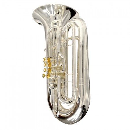 Elite CC Tuba - Silver Plated & Gold - Schiller Instruments - Band ...