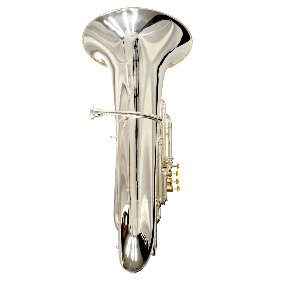 Elite CC Tuba - Silver Plated & Gold - Schiller Instruments - Band ...
