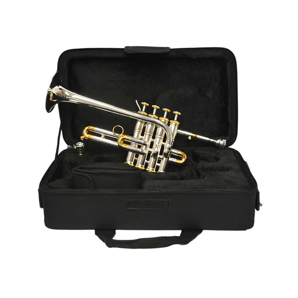 Elite Studio Piccolo Trumpet - Silver & Gold - Schiller Instruments ...