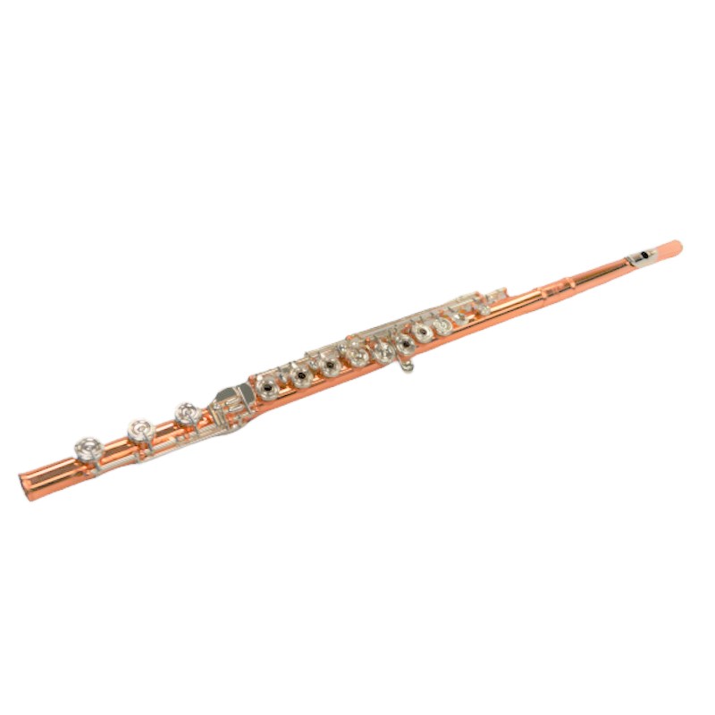 Elite Frankfurt Solid Copper Flute with Soldiered & Rolled Tone Holes ...