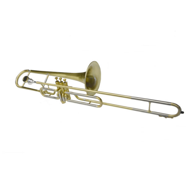American Heritage Bb Valve Trombone - Nickel - Schiller Instruments ...