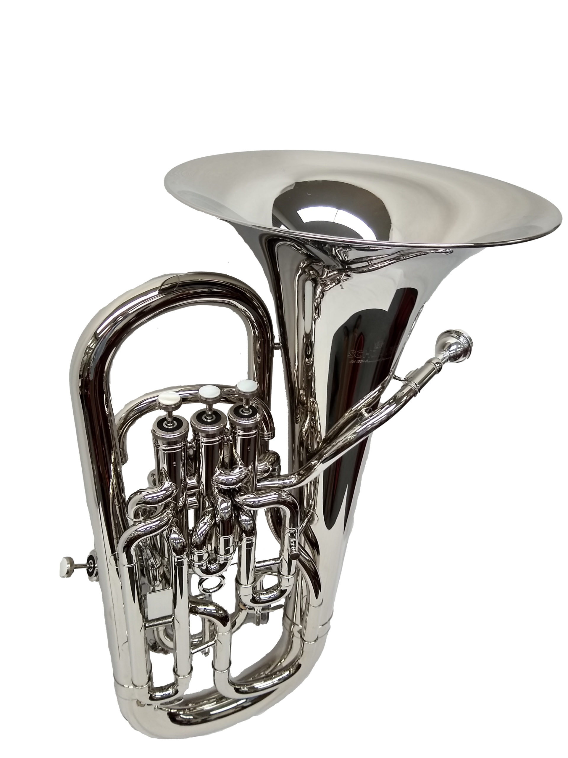 Elite V Compensating Euphonium Nickel Silver - Schiller Instruments ...