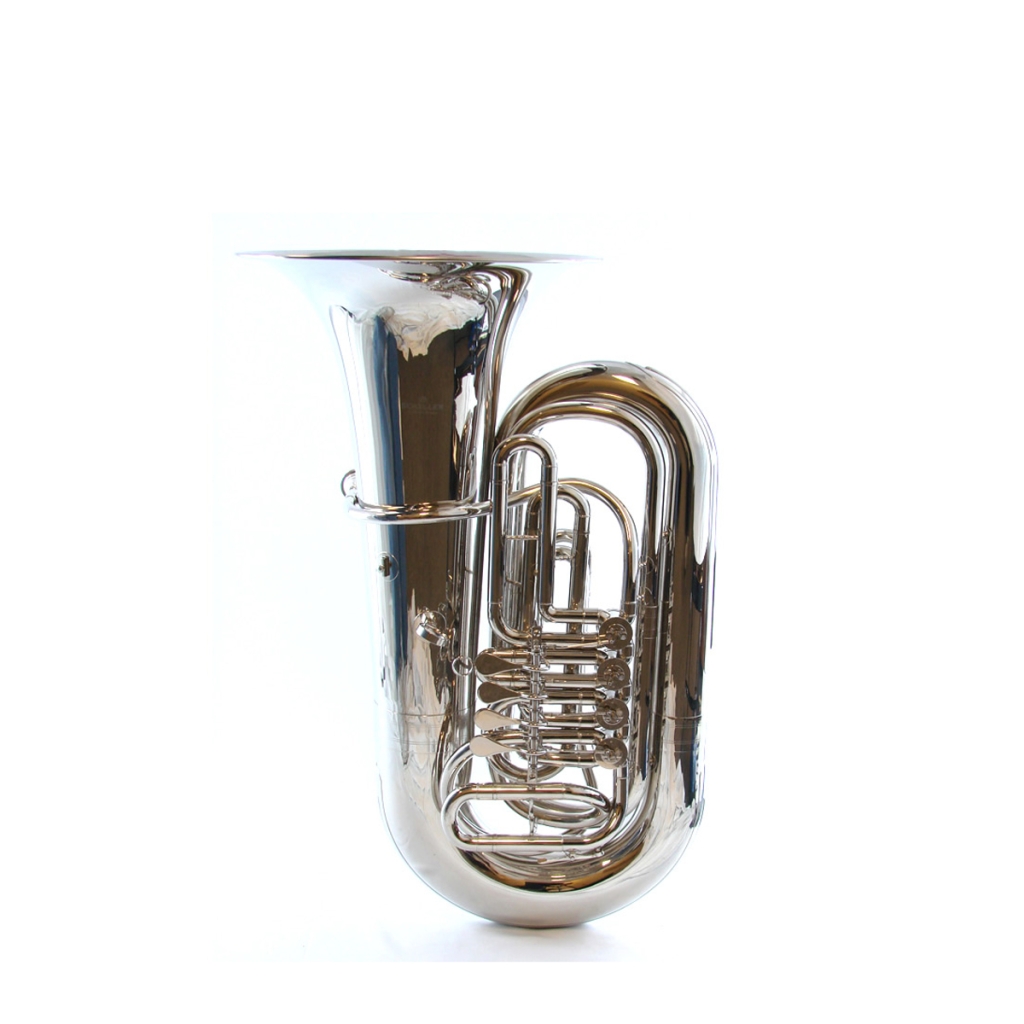 American Heritage 4 Valve BBb Rotary Tuba - Nickel - Schiller ...
