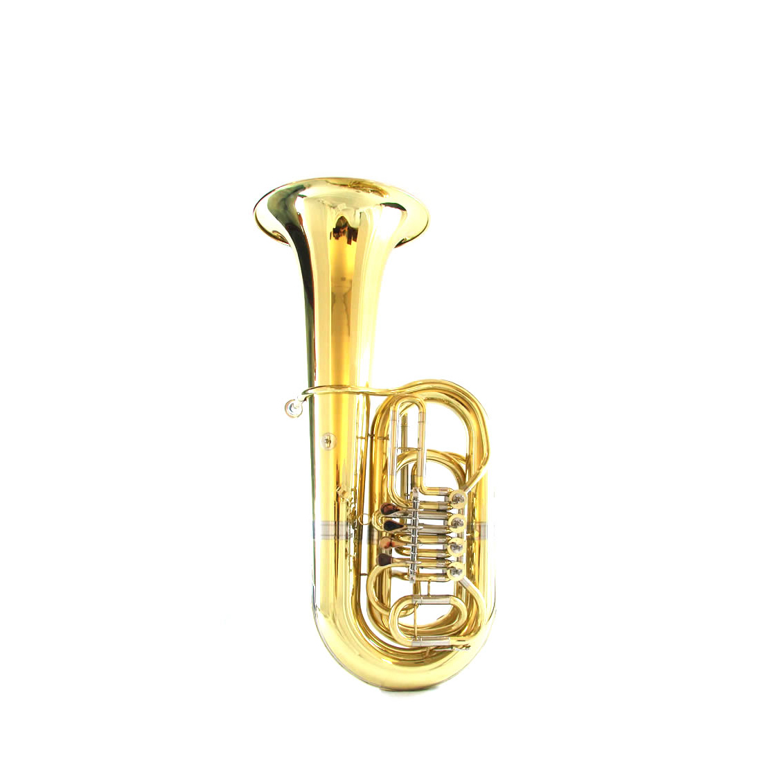 American Heritage 4 Valve Rotary BB Tuba - Gold Laquer - Schiller ...
