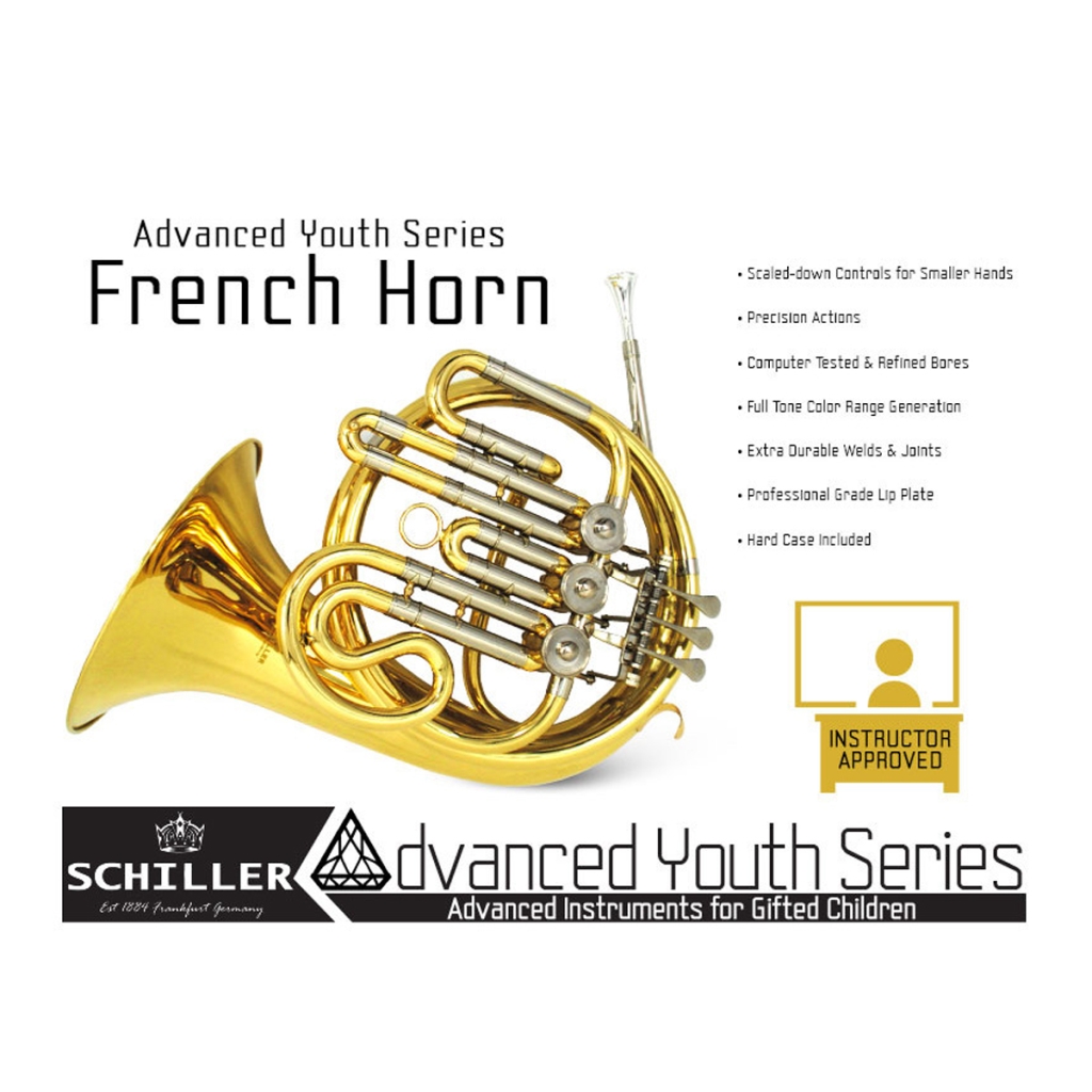 French Horns - Schiller Instruments - Band & Orchestral Instruments