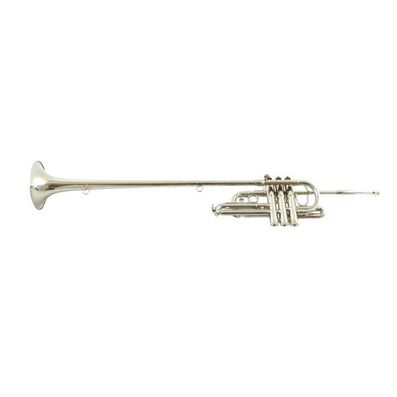 American Heritage Herald Trumpet - Nickel - Schiller Instruments - Band ...