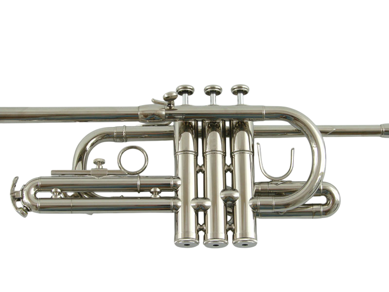 American Heritage Herald Trumpet - Nickel - Schiller Instruments - Band ...