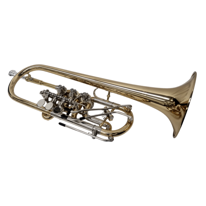 Frankfurt Pro Rotary Valve Bb Trumpet - Schiller Instruments - Band ...